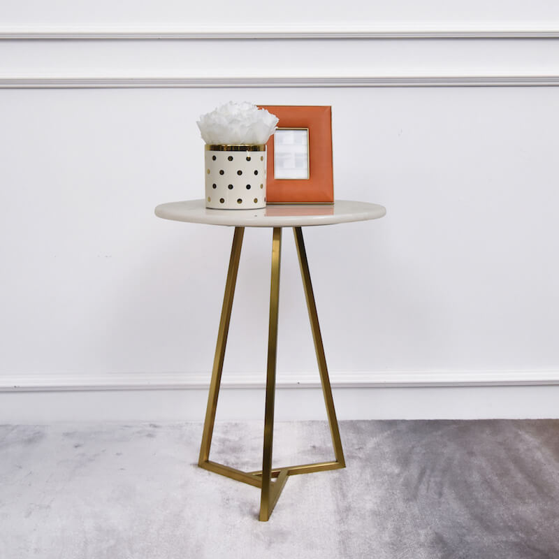Aleta Marble Side Table – FINN AVENUE