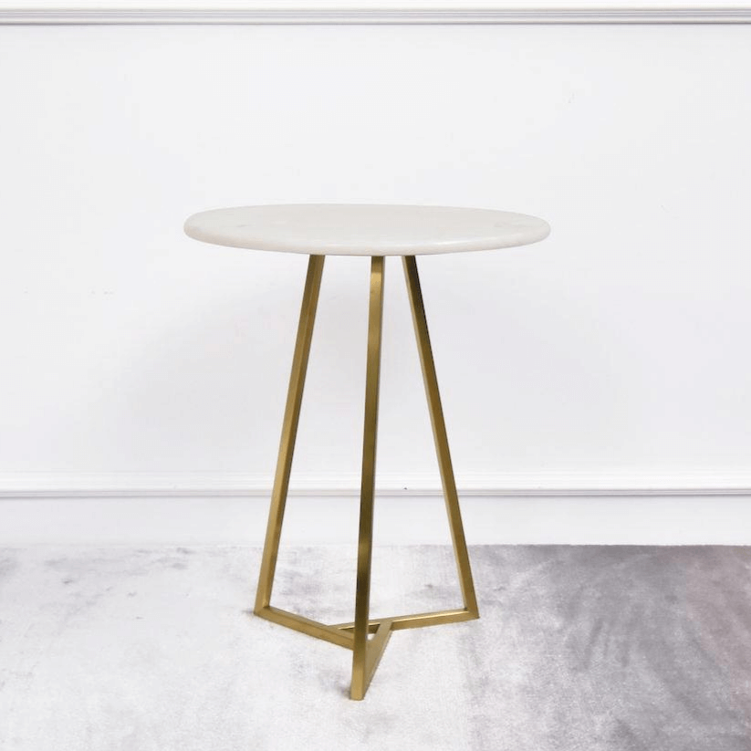 Aleta Marble Side Table – FINN AVENUE
